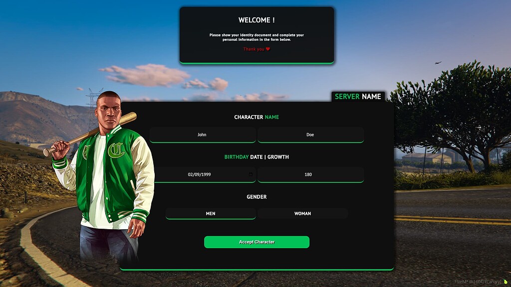 [PAID] [ESX] kortylae | Franklin Identity V2 - FiveM Releases - Cfx.re ...
