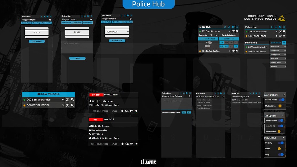[QBCore] Police Hub, Alerts, Dispatch System - FiveM Releases - Cfx.re ...
