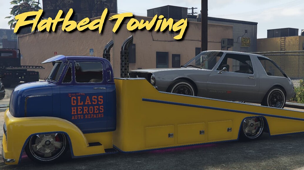 [STANDALONE] Flatbed Towing Script - FiveM Releases - Cfx.re Community
