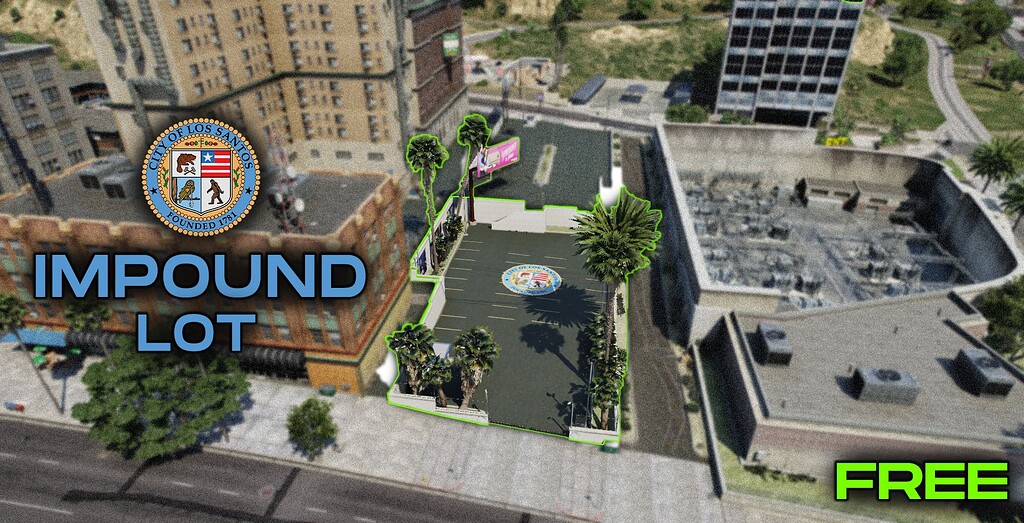 [FREE] LSPD Impound Lot l ZeroDazed - FiveM Releases - Cfx.re Community