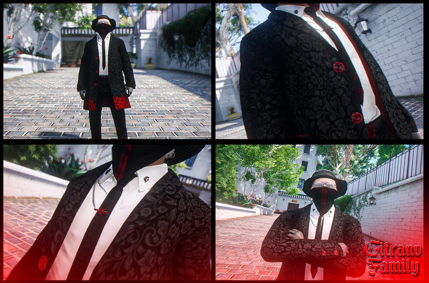 🩸 Citrano Family Mafia Clothing | Male & Female [PAID][CLOTH] - FiveM ...