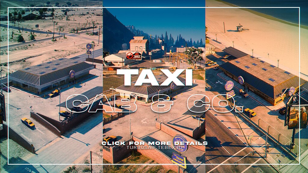 [PAID] Taxi Downtown Cab & Co. MLO by TurboSaif FiveM Interior - FiveM ...