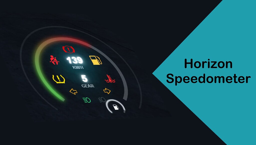 [PAID] [STANDALONE] Horizon Speedometer - FiveM Releases - Cfx.re Community