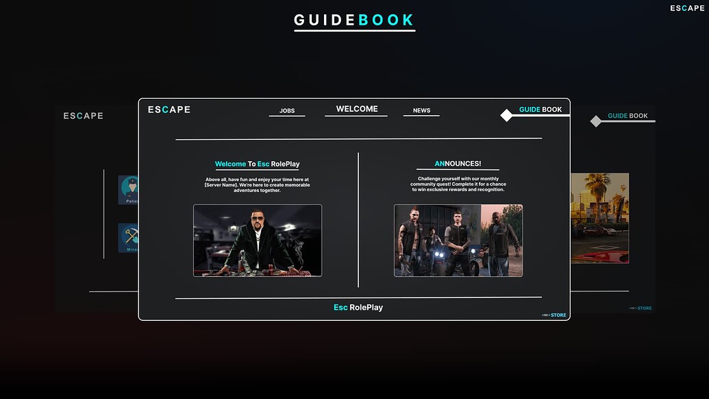 [FREE] Esc-GuideBook - FiveM Releases - Cfx.re Community