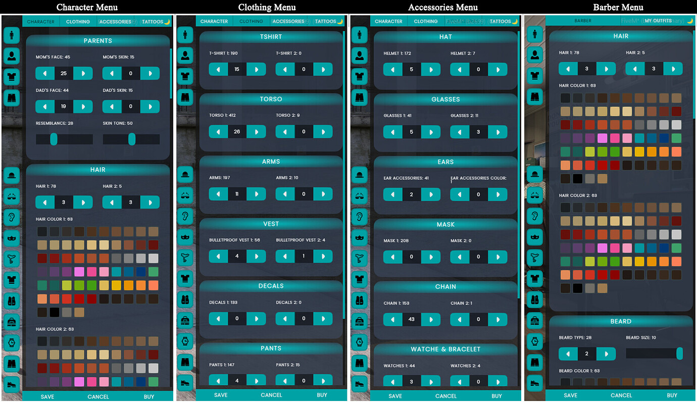 [ESX][QBCore][Paid] Best Clothing Menu For Fivem - FiveM Releases - Cfx ...