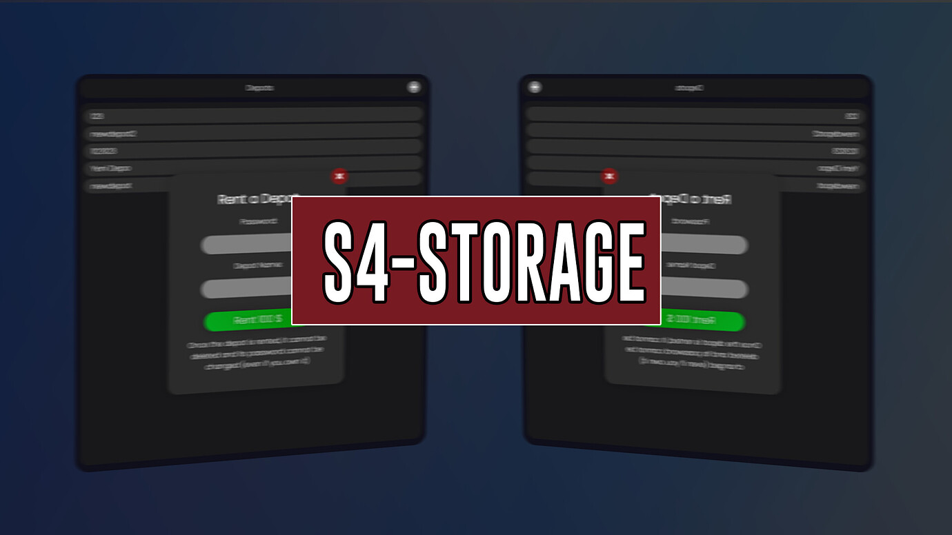 Storage / depot system - FiveM Search