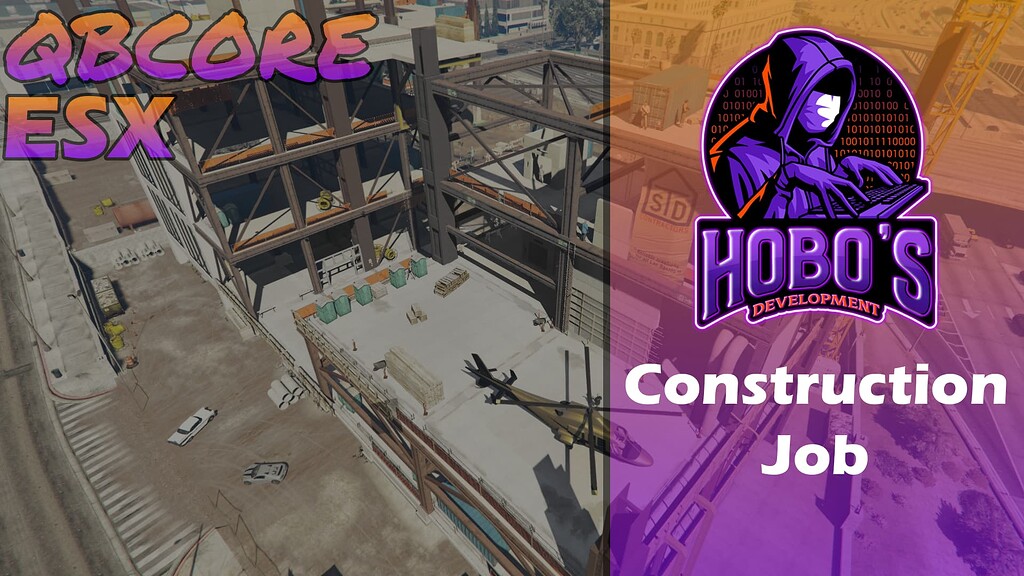 [PAID][ESX/QBCORE] HD Construction Job - FiveM Releases - Cfx.re Community