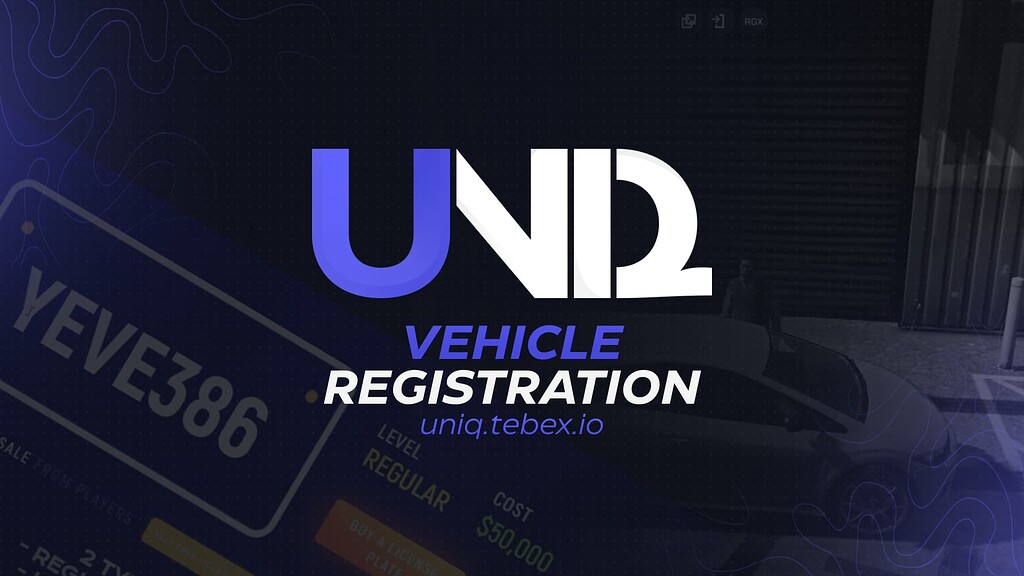 [Paid] Vehicle Registration [ESX/QB] - FiveM Releases - Cfx.re Community