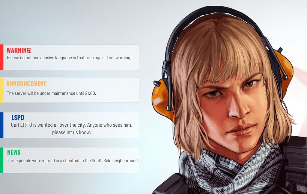Announcement System - FiveM Releases - Cfx.re Community