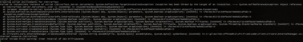 Better Stack Trace for C# Development - Discussion - Cfx.re Community