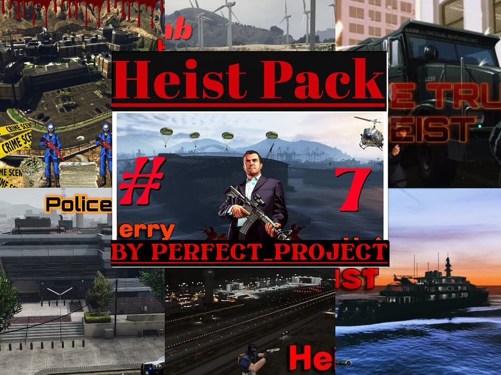 [QB-Core] 7 Heists Pack - FiveM Releases - Cfx.re Community