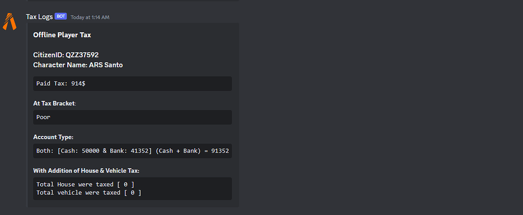[PAID][QBCORE] Advanced Tax System - FiveM Releases - Cfx.re Community