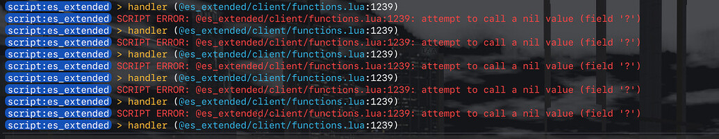 Problem es_extended - ES/ESX - Cfx.re Community