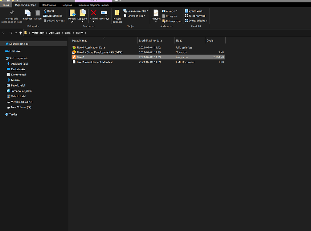 My fivem won't open as soon as I try it shows black screen and tabs me ...