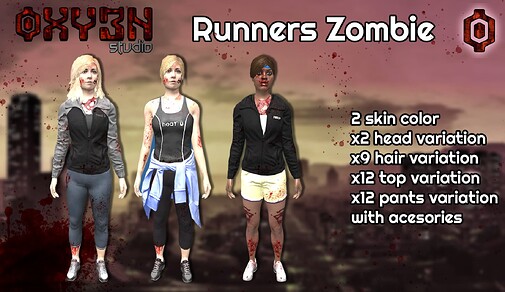 [PAID] OXY3N Runners Zombies - Releases - Cfx.re Community