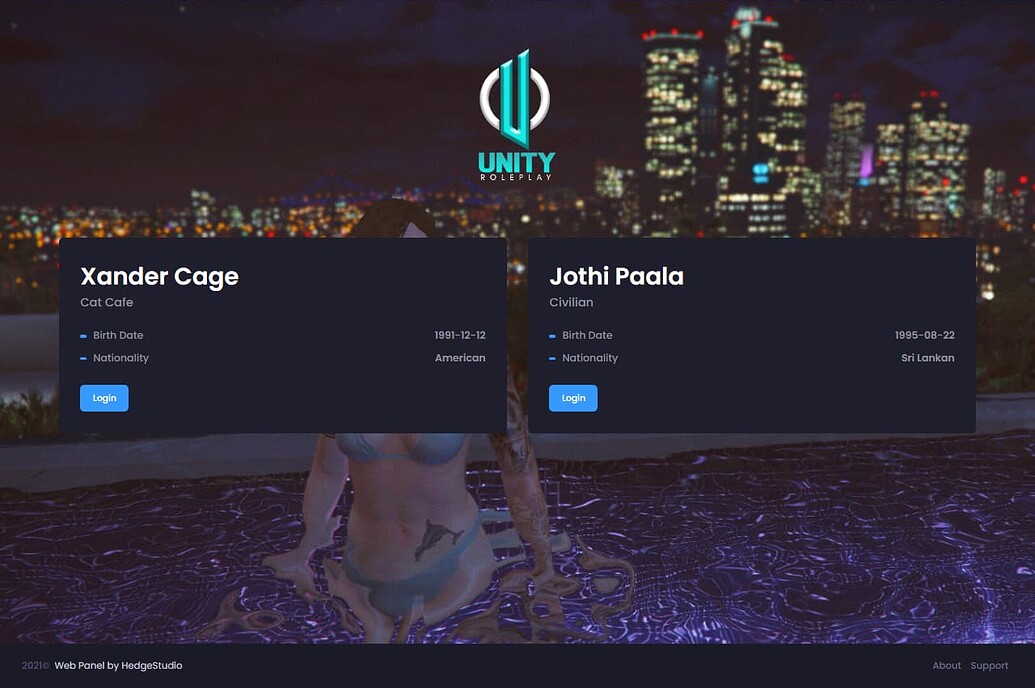 User Control Panel (UCP) - a modern dashboard for your players - FiveM Releases - Cfx.re Community