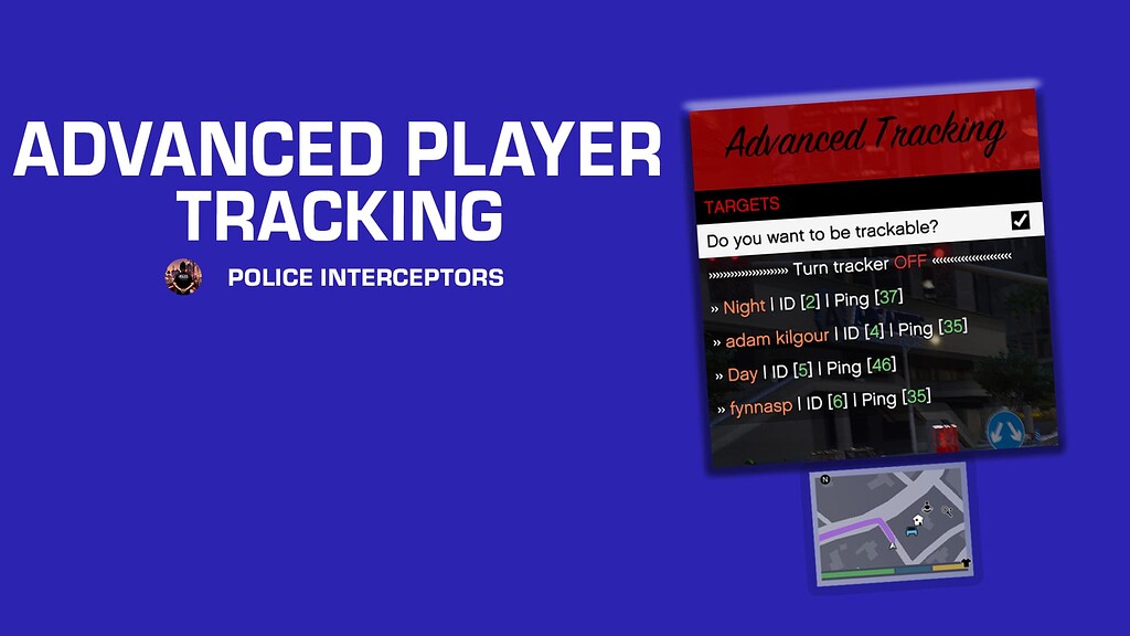 [PAID] [STANDALONE] Advanced Player Tracking system! - FiveM Releases ...