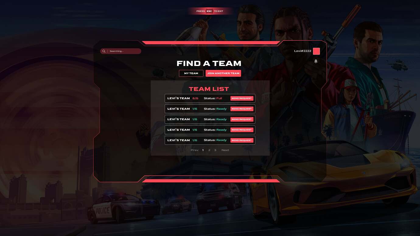 [PAID] Squad & Team System | Lorraxs FiveM - FiveM Releases - Cfx.re ...