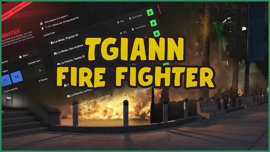 TGIANN Firefighter Job - FiveM Releases - Cfx.re Community