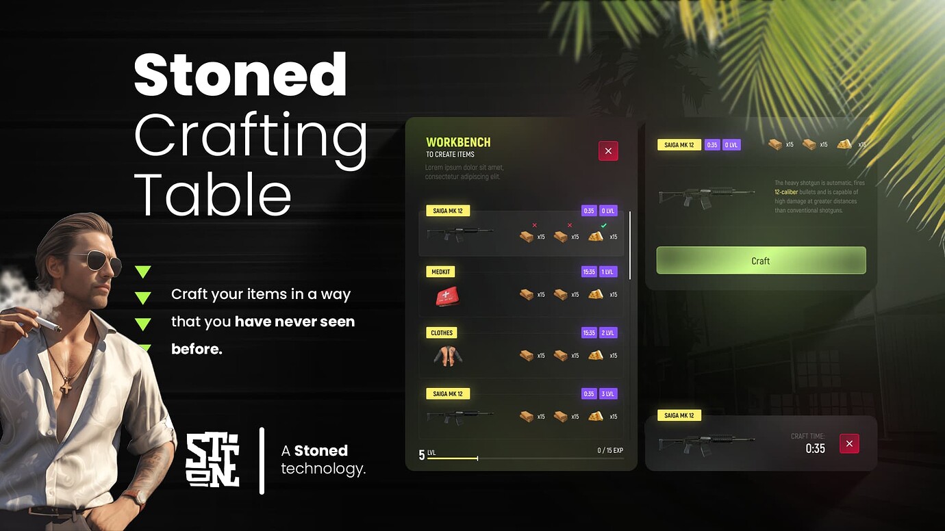 [ESX/QB] Crafting Table - FiveM Releases - Cfx.re Community