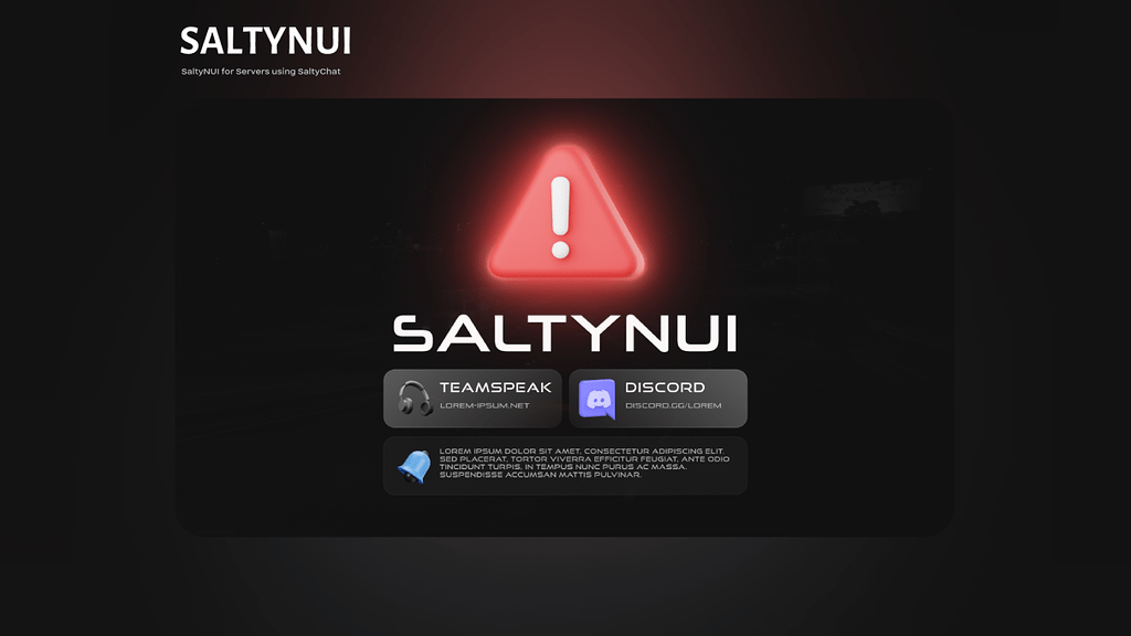 [PAID] [STANDALONE] firestudios - SaltyNUI - FiveM Releases - Cfx.re Community