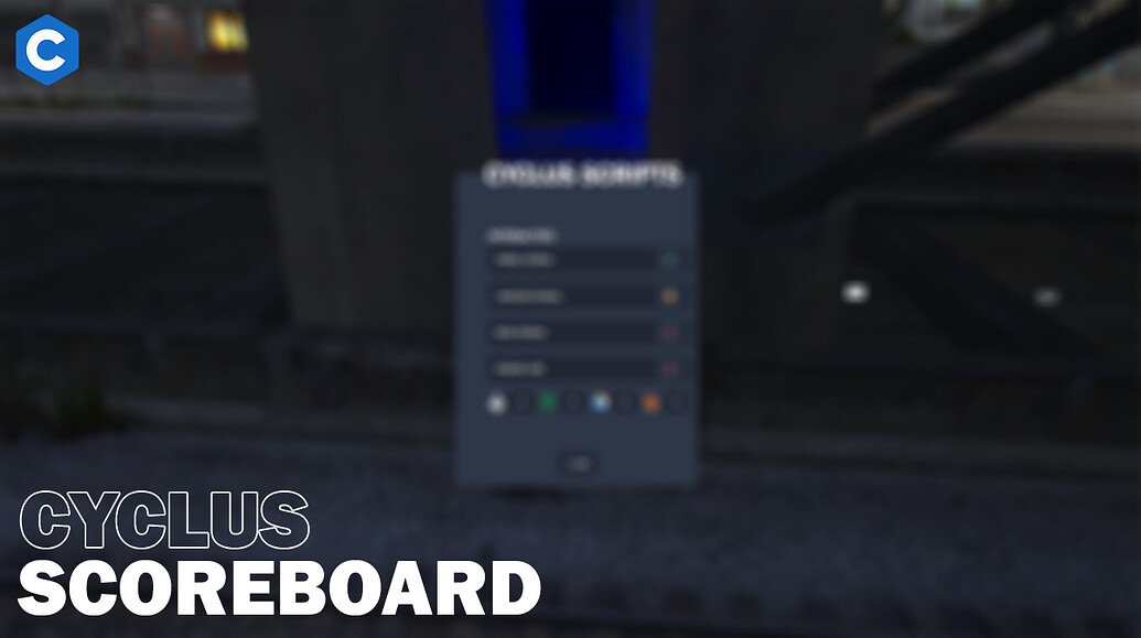 [FREE][ESX/QB] Cyclus-Scoreboard - FiveM Releases - Cfx.re Community