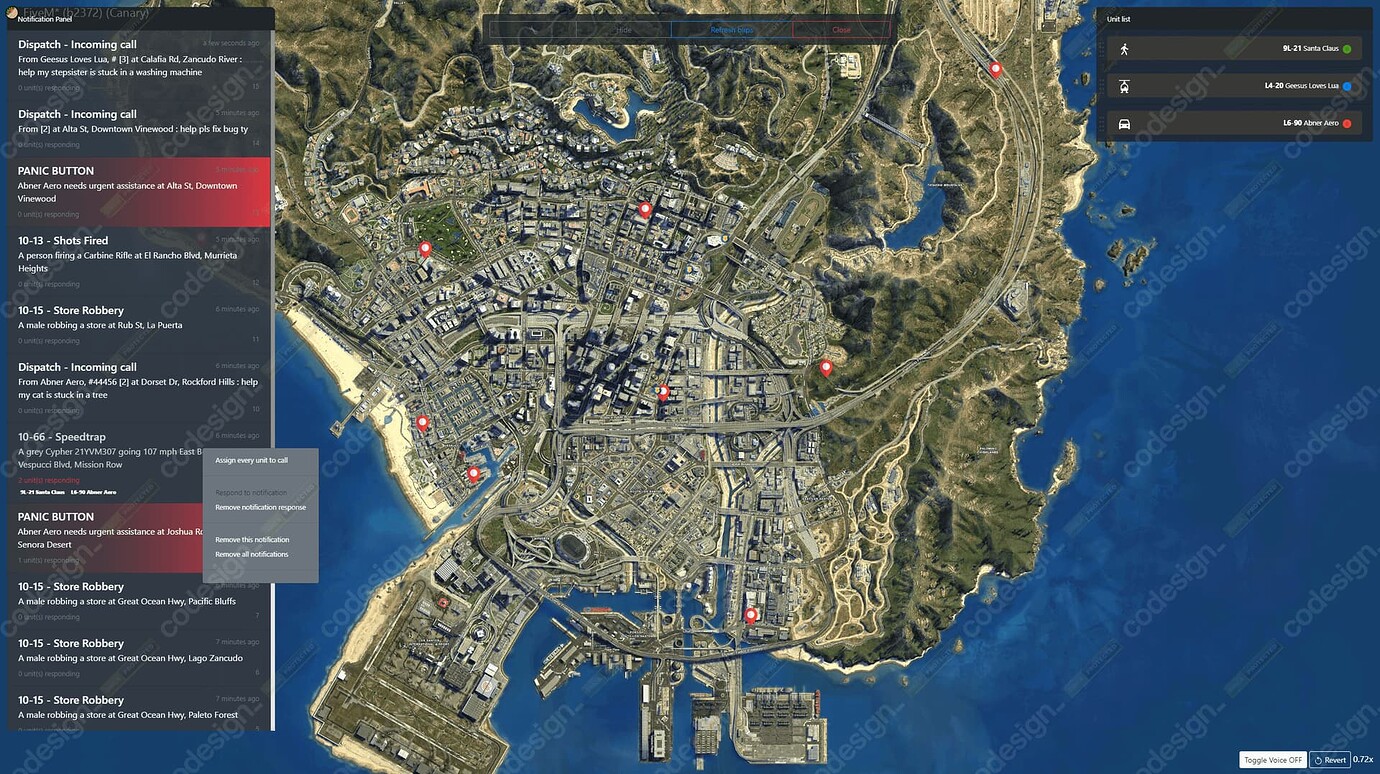 [PAID] Codesign Police Dispatch - FiveM Releases - Cfx.re Community