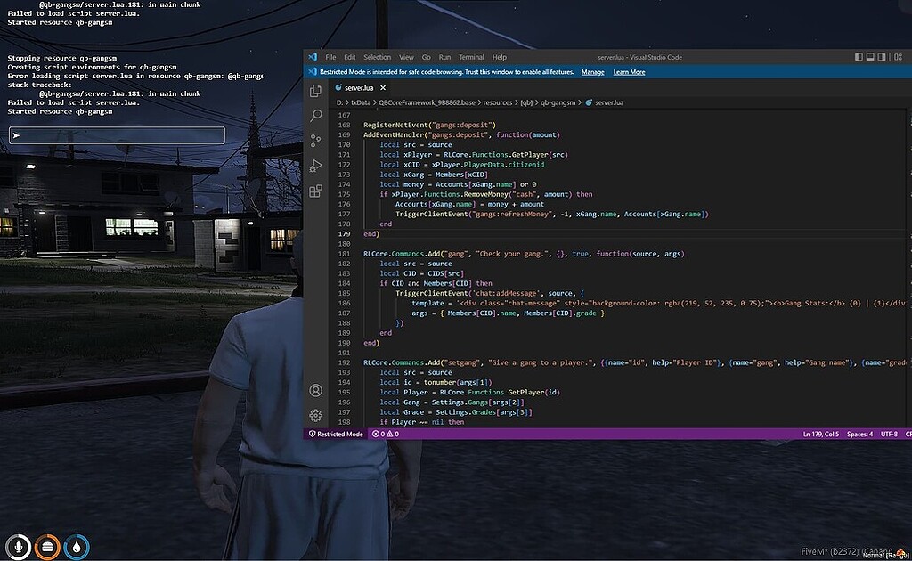 Qb-Gang system v2 - QBCore - Cfx.re Community
