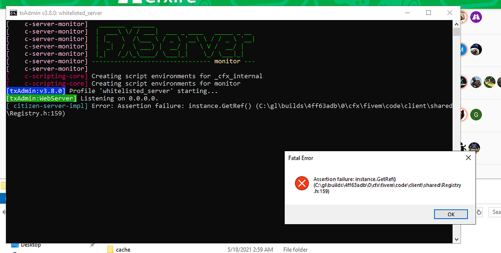 Error on Server Startup - Server Owners - Cfx.re Community