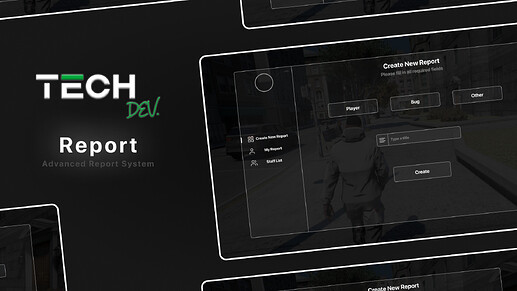[RELEASE] [FREE] [ESX] Advanced Report System - FiveM Releases - Cfx.re ...