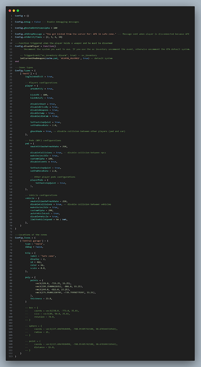[FREE] ⚠️ fanca_safezone - Create Safe Zones with ease - FiveM Releases ...