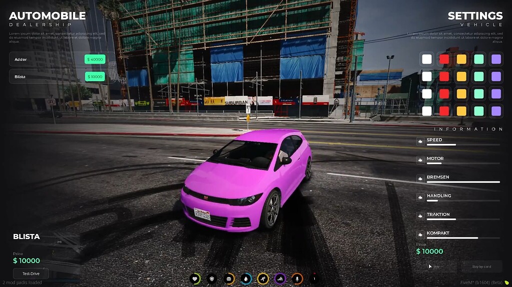 [ESX] Vehicleshop / Autoshop - FiveM Releases - Cfx.re Community