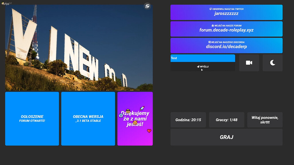 [PAID] [Standlone] jarosz_loginscreen - loginscreen system for your ...