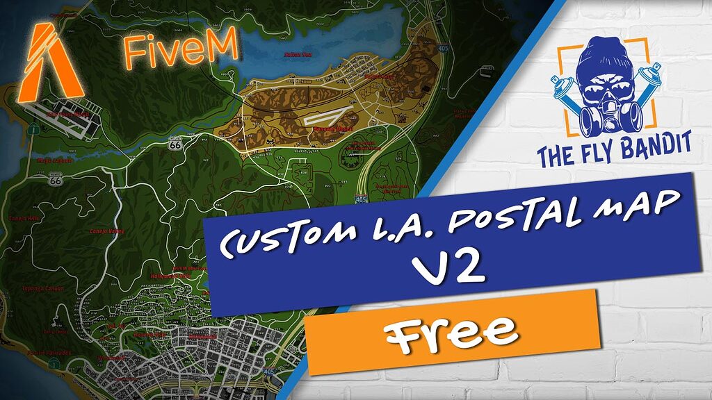 [FREE][STANDALONE][MAP] Real Los Angeles Postal Map v2 Free Version ...