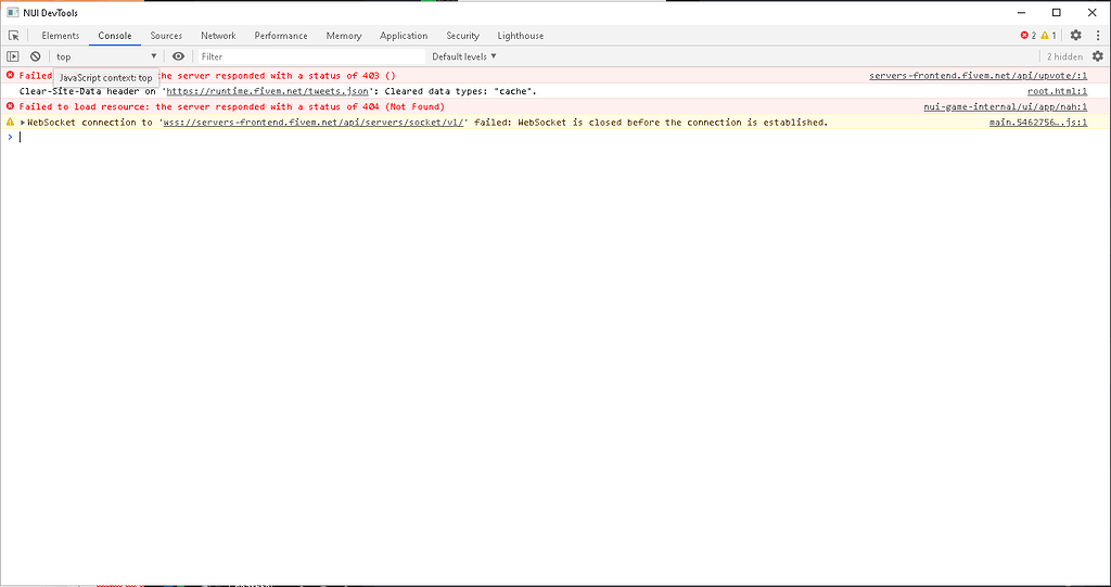 Error 403 at FiveM launcher (servers-frontend.fivem.net) - FiveM Client ...