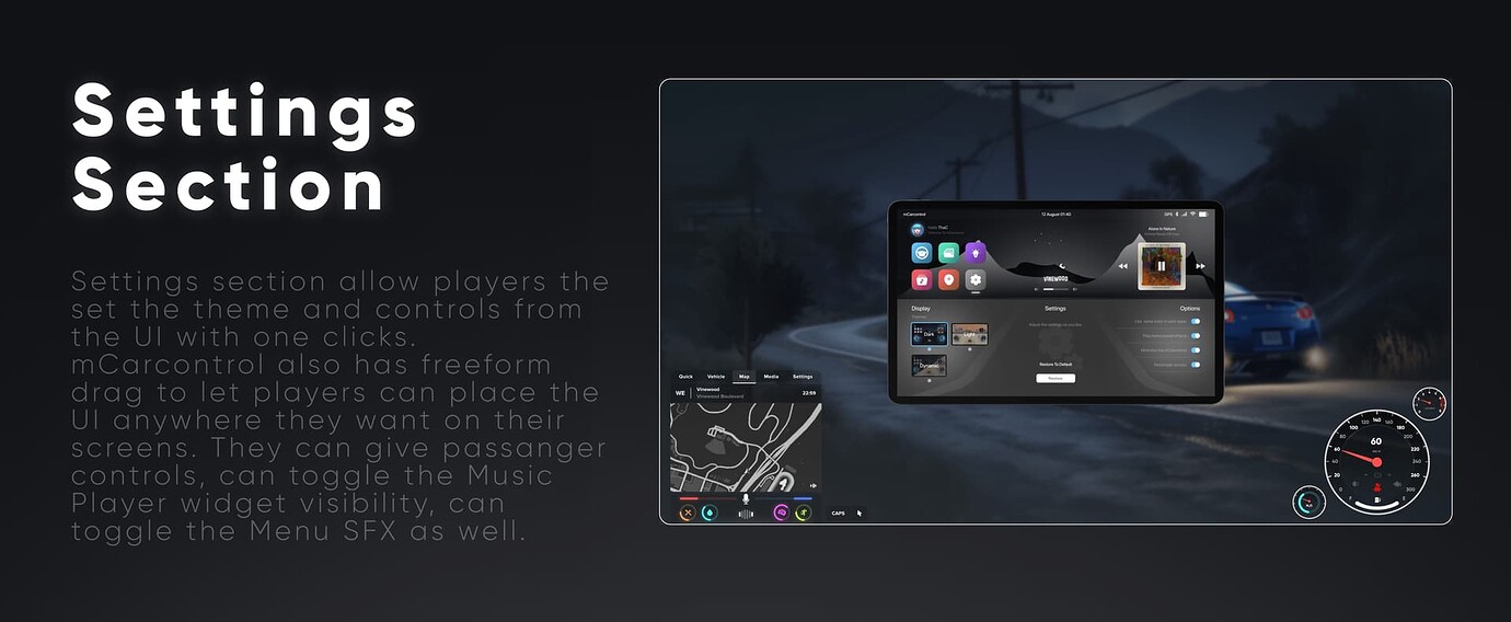 CodeM mCarcontrol ( Advanced Car Control ) - FiveM Releases - Cfx.re ...