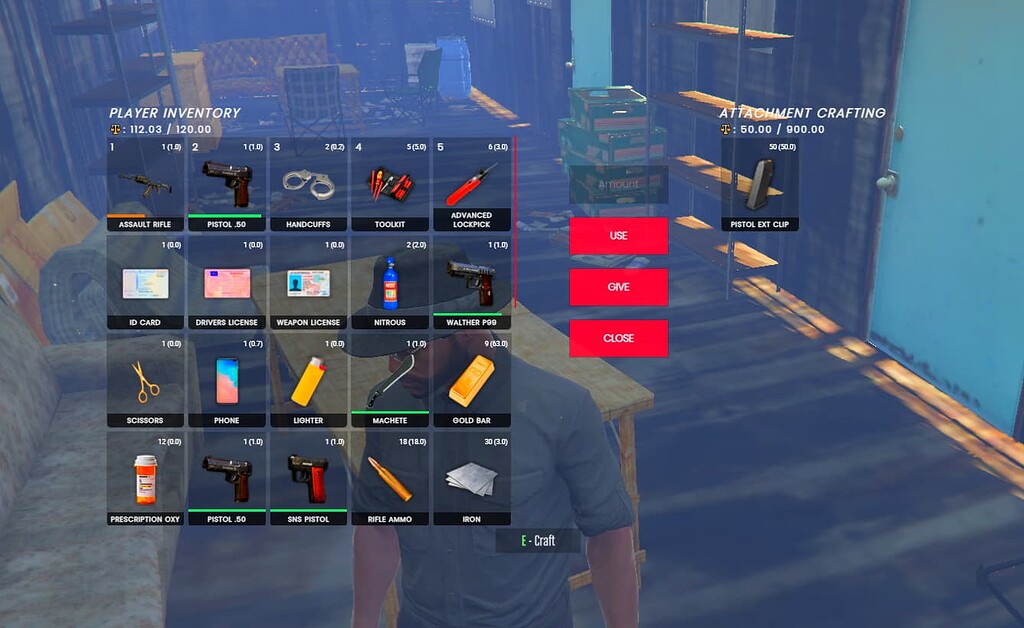 Qb-inventory crafting - QBCore - Cfx.re Community