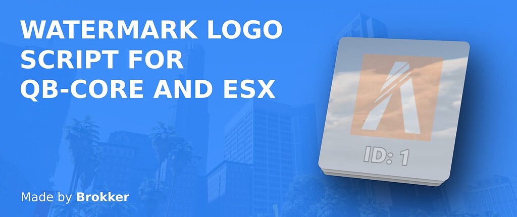 [FREE] Watermark logo and player ID script - FiveM Releases - Cfx.re Community