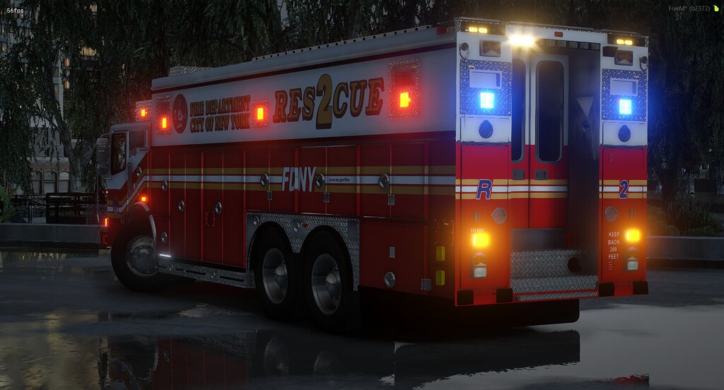 FDNY Rescue Truck NON ELS PAID - FiveM Releases - Cfx.re Community