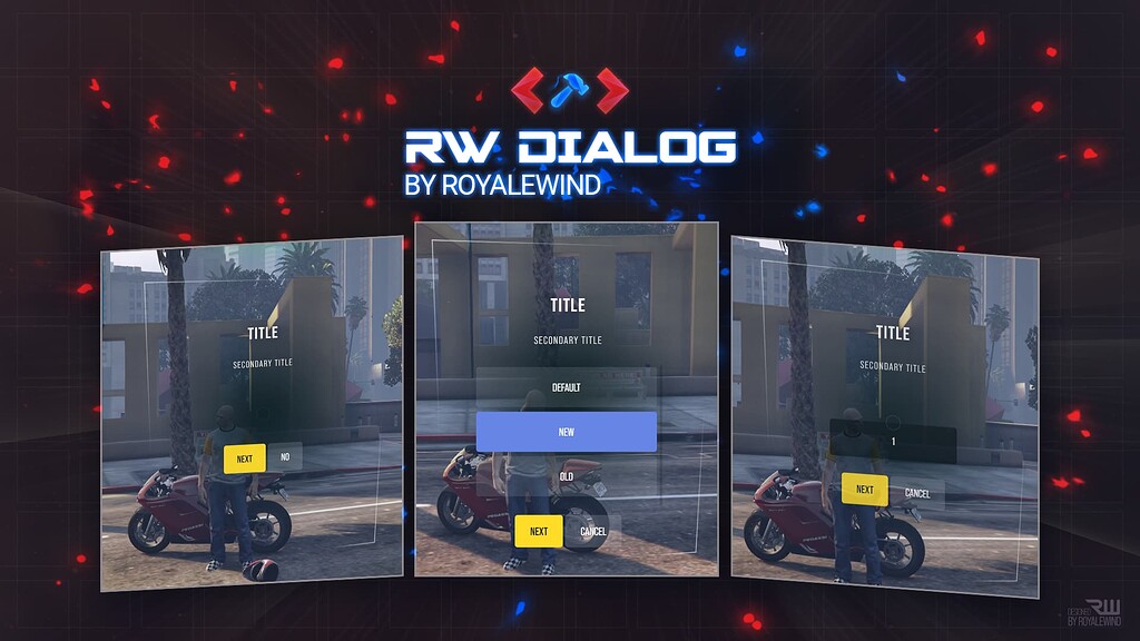 Rw dialog - FiveM Releases - Cfx.re Community