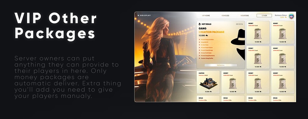 CodeM mVIP System ESX QB - FiveM Releases - Cfx.re Community