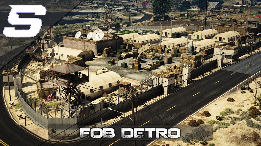 Military FOB “Detro” | FiveM Map - FiveM Releases - Cfx.re Community