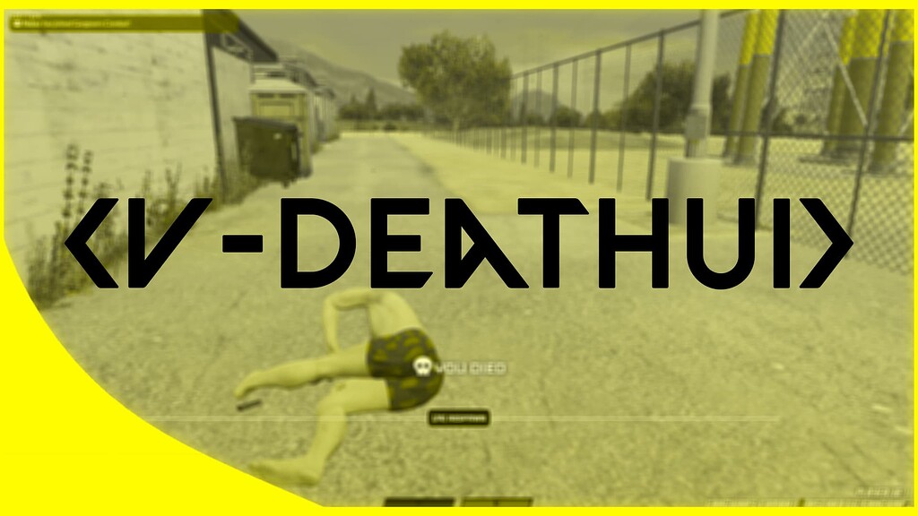 V-Death UI [FREE] - FiveM Releases - Cfx.re Community