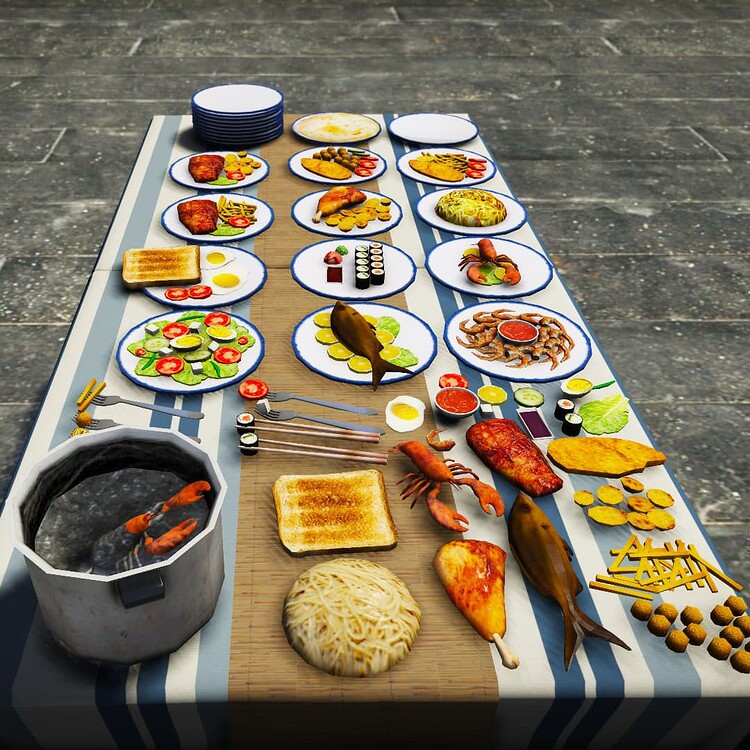 [PROPS] Restaurant food - FiveM Releases - Cfx.re Community