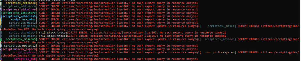 [Free] oxmysql - asynchronous MySQL wrapper - Page 14 - FiveM Releases - Cfx.re Community