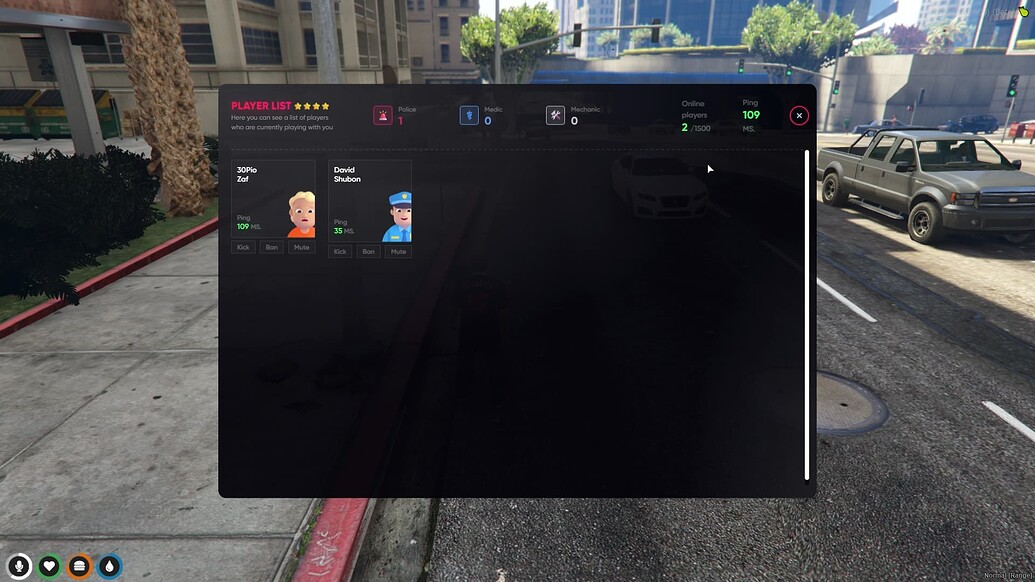 [ESX / QBCore] [PAID] IF Scoreboard V1 (Playerlist) - FiveM Releases ...