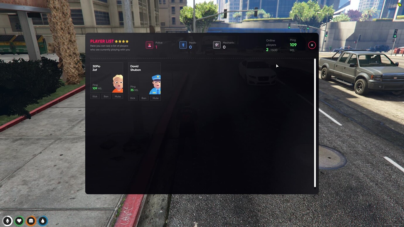 [ESX / QBCore] [PAID] IF Scoreboard V1 (Playerlist) - FiveM Releases ...