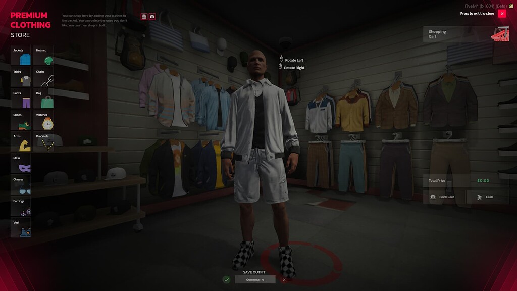Advanced Clothing V3 (Clothing Store, Barber , Tattoo) [ESX/QB] - FiveM ...