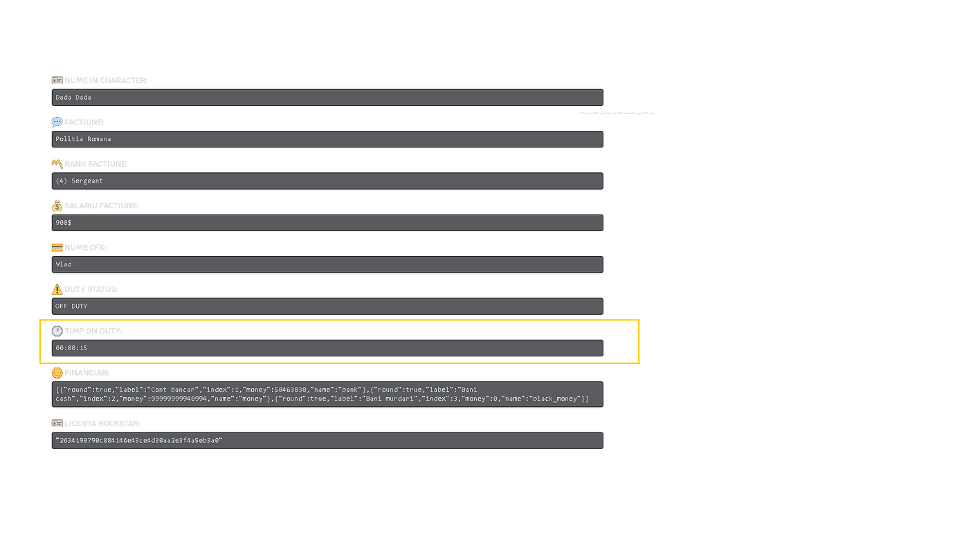 [ESX/QBCORE/STANDALONE] - Advanced Duty System - FiveM Releases - Cfx ...