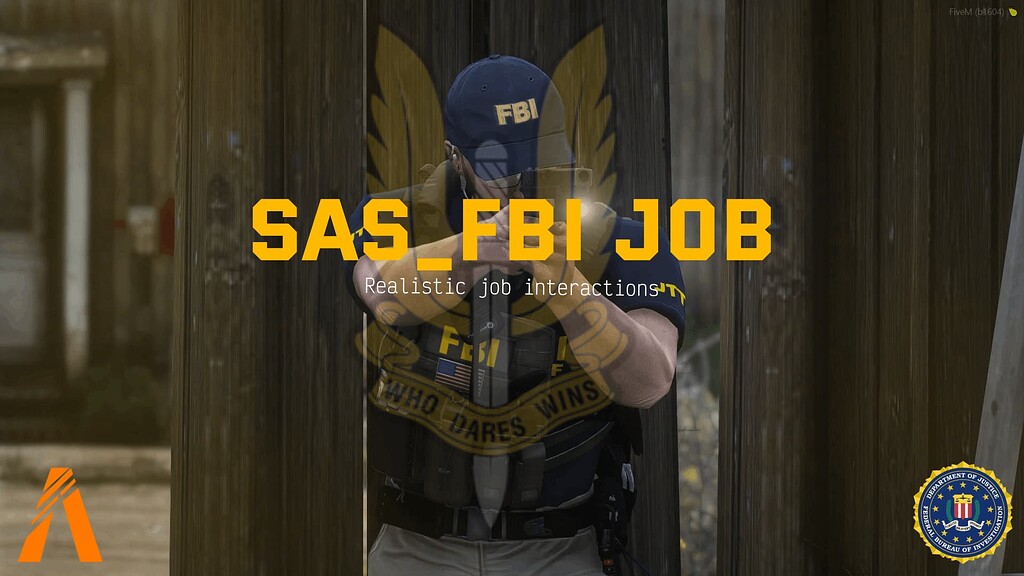 FBI JOB [FIVEM][QBCORE] || Realistic Interaction - FiveM Releases - Cfx ...
